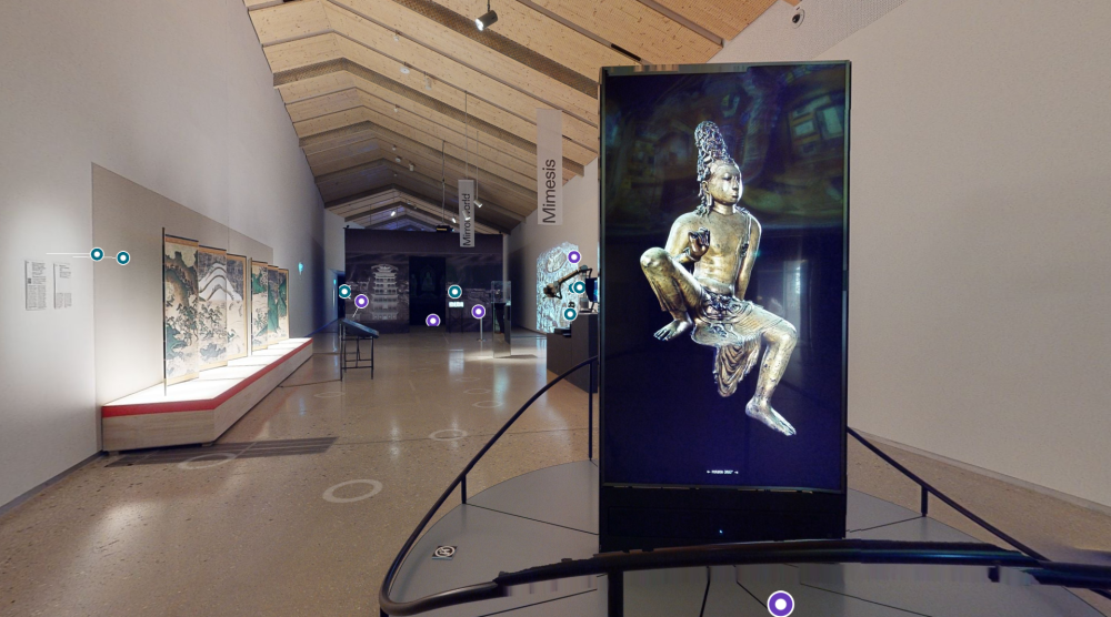 3D tour of Deep Fakes: Art and Its Double – EPFL Pavilions