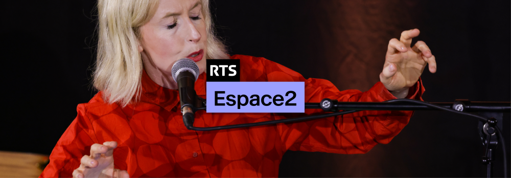 Jennifer Walshe dans Musique d'Avenir, RTS Espace 2 – EPFL Pavilions