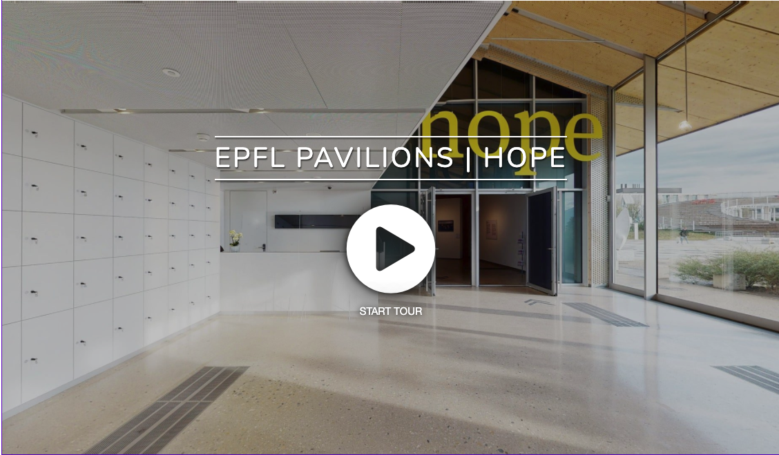 Prix Pictet Hope - Virtual Tour – EPFL Pavilions